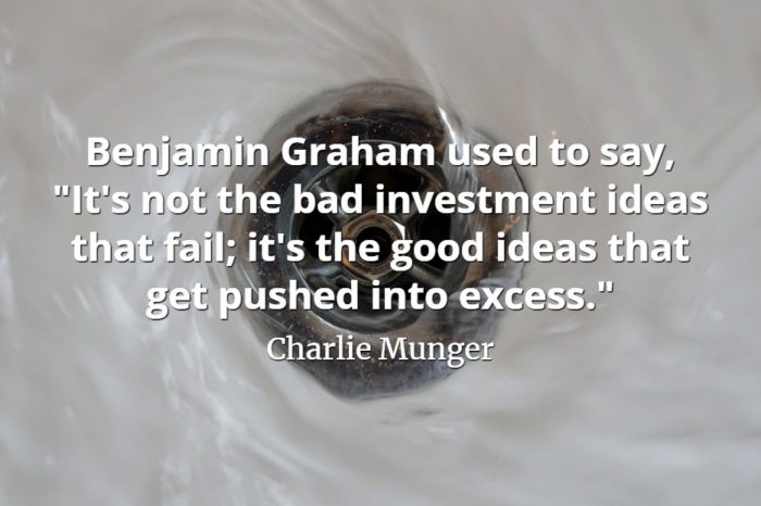 QuotePics.com | Good vs. Bad Investment Ideas | QuotePics.com