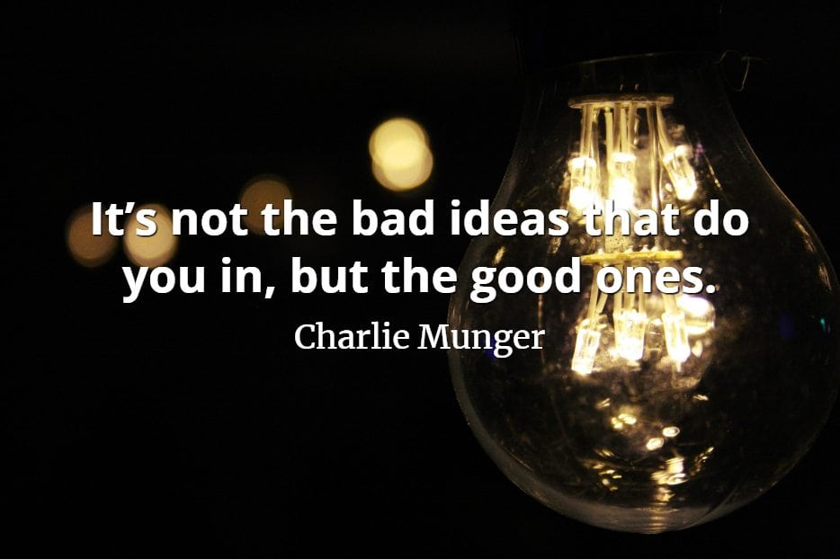 QuotePics.com | Good vs. Bad Ideas | QuotePics.com